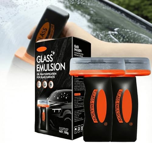 2-Pack Windshield Cleaner, Oil Film & Water Spot Remover for Car ...