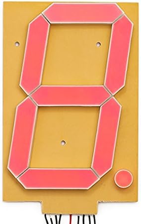 Amazon.com: SparkFun 7-Segment Display - 6.5" (Red) : Industrial ...