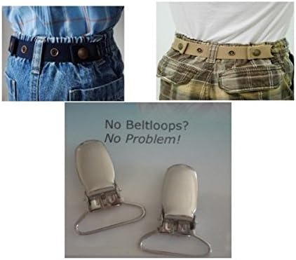 Amazon.com : Dapper Snappers 2 Pack with Clips (Navy & Beige) : Baby