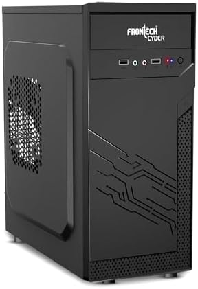 Amazon.in: Buy FRONTECH Cyber Silver Series Cabinet/Computer Case with ...