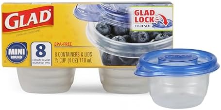 Amazon.com: GladWare Home Snack Food Storage Containers, Small ...