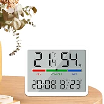 Amazon.com: Hygrometer Indoor Humidity, Room Temperature Analog ...