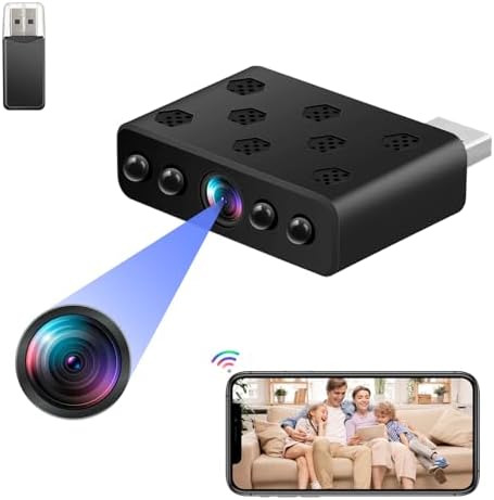 Telecamera Spia, Wifi 1080p Mini Telecamera Spia Nascosta avec ...