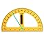 Large Teacher Protractor, Giant Teaching Protractor, Classroom ...