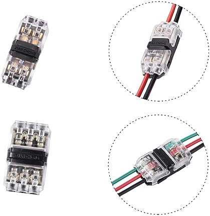 Low Voltage Wire Connectors 24 Pack Assortment for Small Wires, No Wire ...