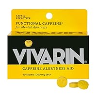 Vivarin, Caffeine Pills, 200mg Caffeine per Dose, Safely and ...