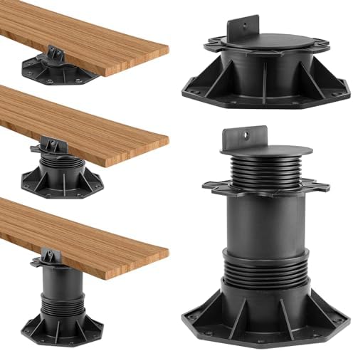 Amazon.com: 20Pack Adjustable Deck Support Pedestal, Floor Slate ...