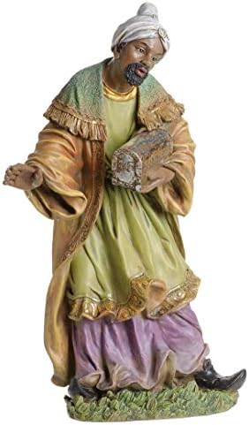 Amazon.com: Joseph's Studio by Roman - Colored King Balthazar Figure ...