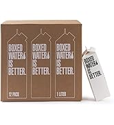 Amazon.com: Boxed Water 33.8 oz. (12 Pack) – Purified Drinking Water in ...