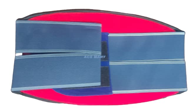 ACS MART 15 Magnets Velvet Back Belly Belt 2 in1 Back Pain Remover ...