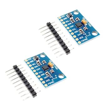 Amazon | 2PCS MPU-9250 9DOF Module 9 Axis Gyroscope Accelerometer ...