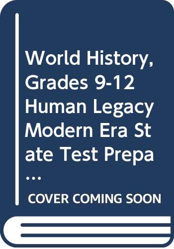 Amazon | World History, Grades 9-12 Human Legacy Modern Era State Test ...