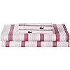 Amazon.com: Lacoste 4-Piece Cotton Sheet Set, Archive, Baroque Rose ...