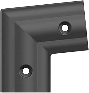Amazon.com: RV Rear Top Corner Cap Black Fits Camper Trailer : Automotive