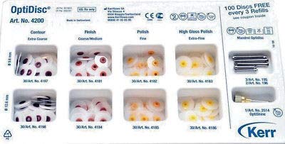 OPTIDISC GENERAL ASSORTED KIT POLISHING FINISHING SYSTEM – 240 PCS ...