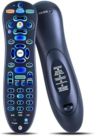 Amazon.com: New Remote Control Replacedment Compatible for AT&T U-Verse ...