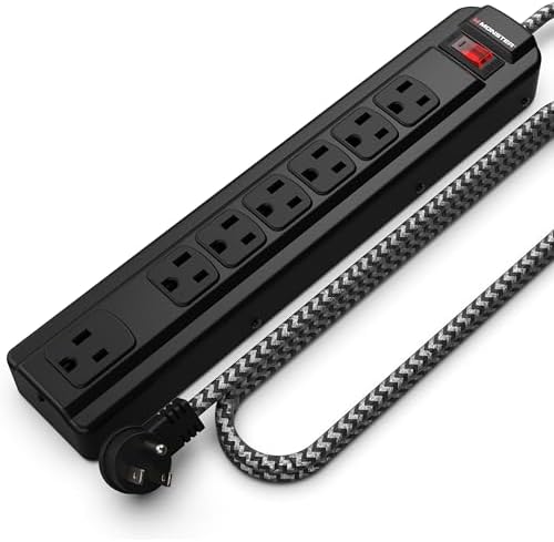 Amazon.com: ECHOGEAR ShockBlocker 8 Outlet Surge Protector Power Strip ...