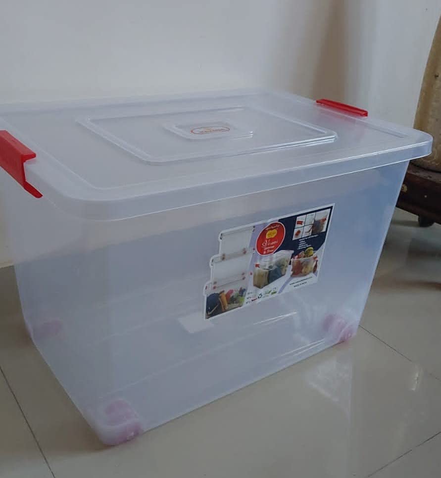 Nakoda 333 Venus Plastic Container for Home Storage,67 Litre Color May ...