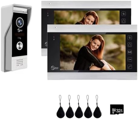 Amazon.com: ANJIELO SMART 1080P HD Video Intercom System,WiFi Video ...