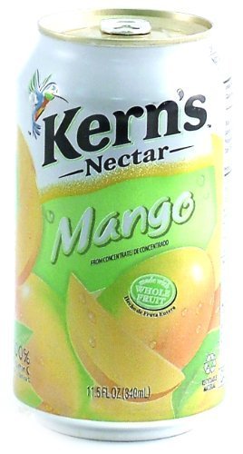 Amazon.com : Kern's Mango Nectar - 24/11.5 oz cans : Fruit Nectars ...