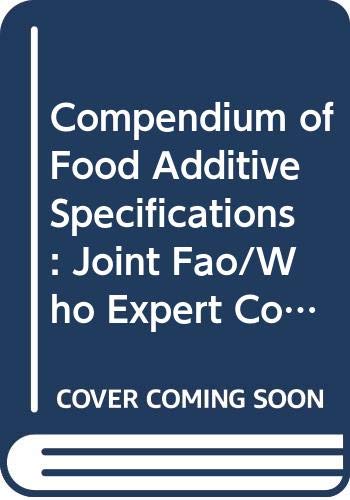 Amazon.com: Compendium of Food Additive Specifications: Joint FAO/WHO ...