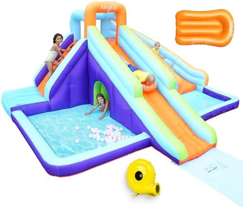 Amazon.com: L.O.L. Surprise Inflatable River Race Water Slide with ...