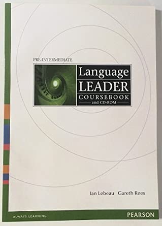 Language Leader Pre-Intermediate. Workbook with key (+ Audio CD ...