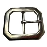 ・ブランド:WING LEATHER(ウイングレザー)・製造元:1・モデル:1・製造元/メーカー部品番号:bnh001-OCTAGON・色 シルバー 素材 ニッケル(ピンのみアイアン) 対応ベルト幅 40mm幅・オーソドックスなデザインで幅...