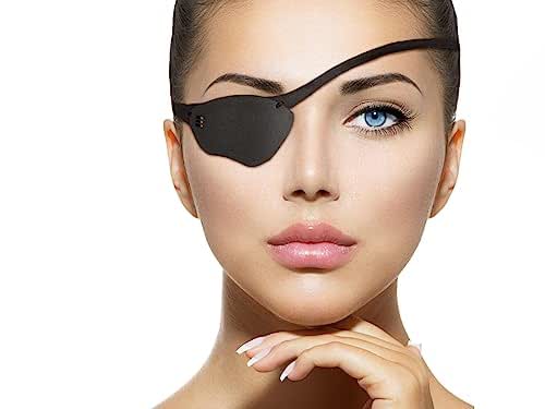 Amazon.com: Eye patch, Dan Crenshaw style, Adult eye patch, Leather ...