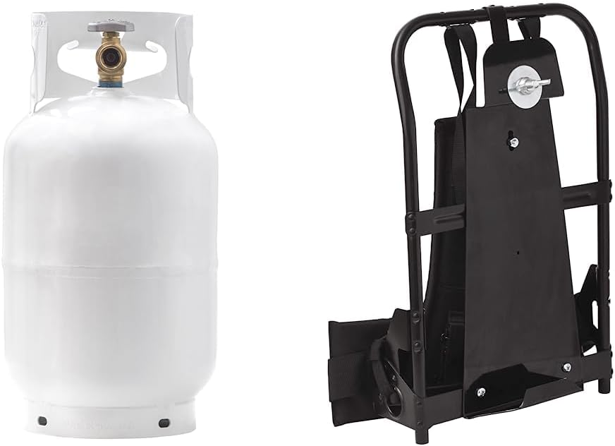 Amazon.com: Flame King 10LB Steel Propane Tank Bundle for Camping ...