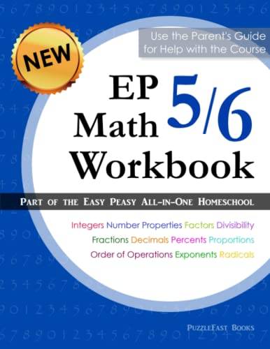Snapklik.com : EP Math 5/6 Workbook: Part Of The Easy Peasy All-in-One ...
