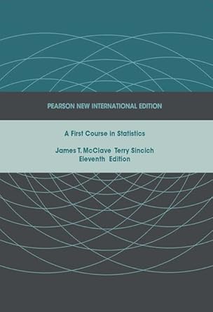 First Course in Statistics, A: Pearson New International Edition: James ...