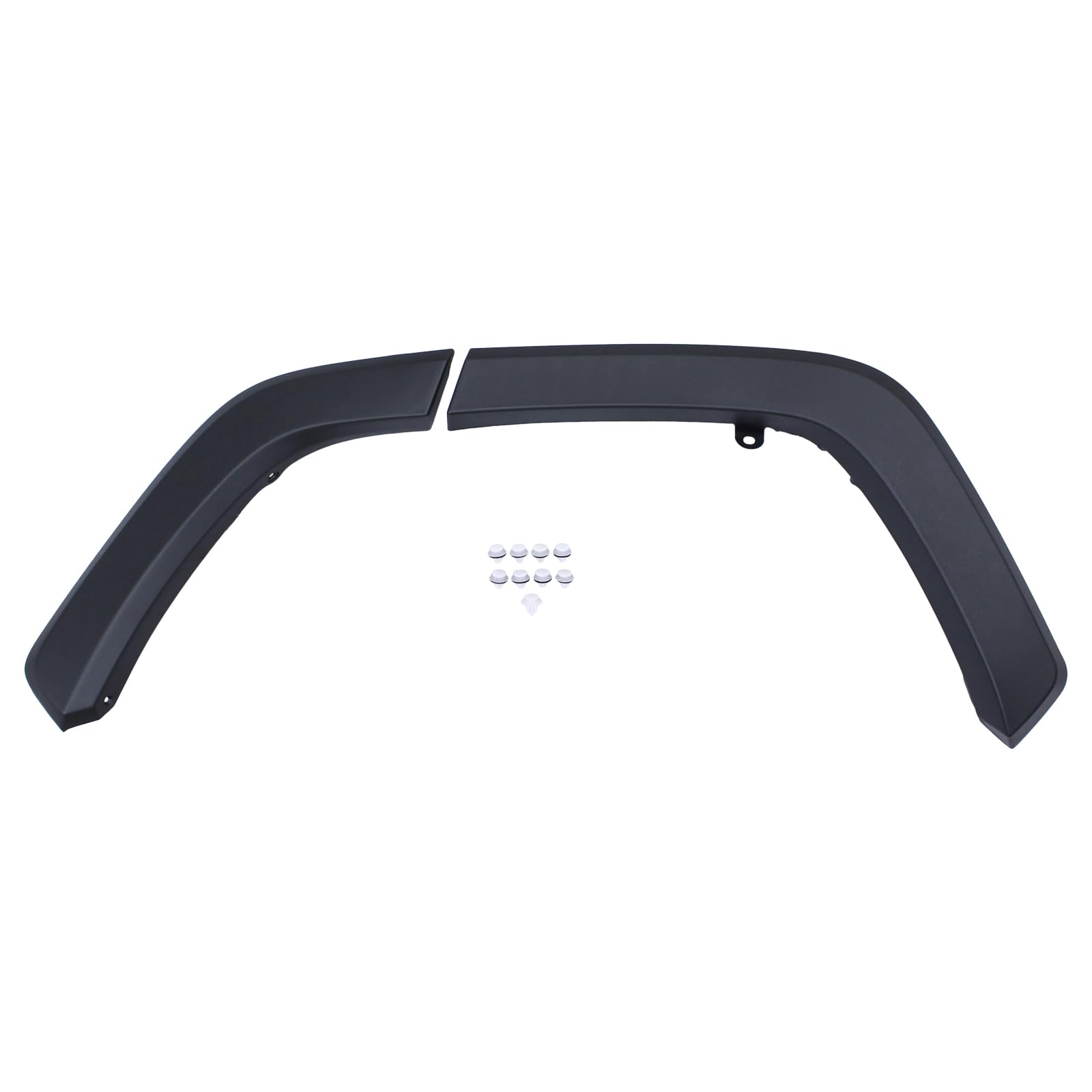 Amazon.com: MOTOKU Black Rear Door Flare Arch and Rear Wheel Fender ...