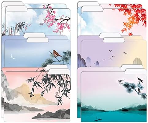 Amazon.com : Punch Studio Decorative Royal Peacock Letter Size File ...