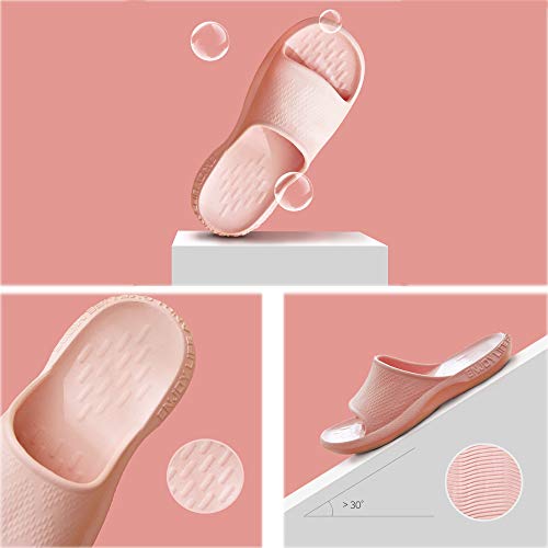 Buy Laupha Women Shower Shoes Men Shower Sandal S-Shape Bath Slipper ...