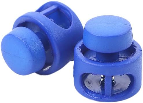 Amazon.com: 10 Pcs 5mm Plastic Spring Cord Lock, 2 Hole Fastener Slider ...