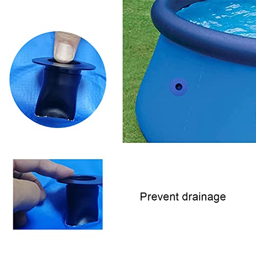 4 Pcs Pool Plugs Portable Strainer Hole Plug Stoppers Durable Swimming ...