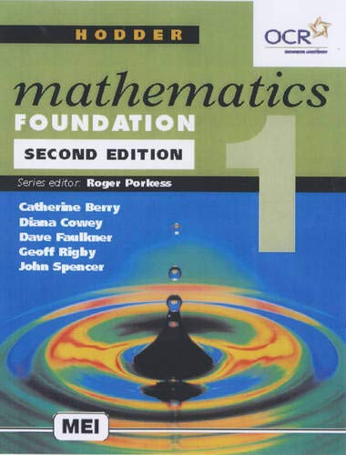 Amazon | Hodder Mathematics Foundation 1 | Berry, Catherine, Bryden ...