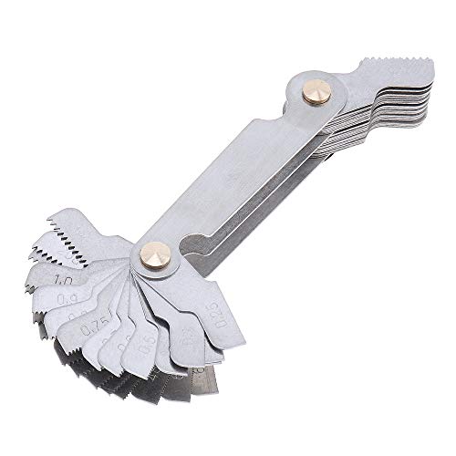 Snapklik.com : ChgImposs Screw Thread Pitch Cutting Gauge Tool Set ...
