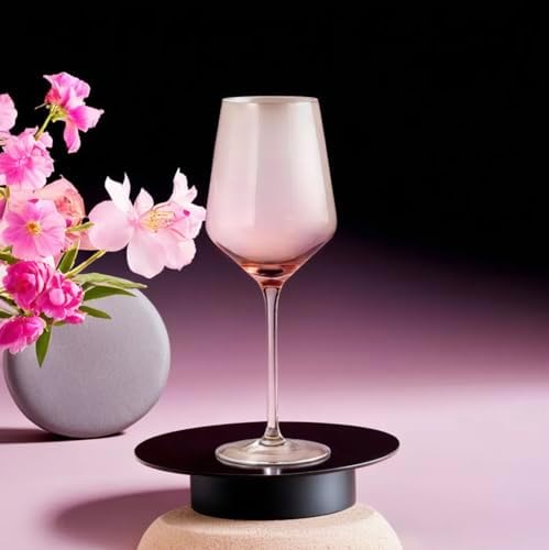 Amazon.com | Mongshin16 oz Premium Multi-Color Stemmed Wine Glasses Set ...