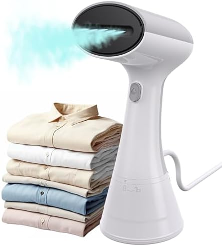 OLAYMEY Clothes Steamer, 1000W Travel Steamer 20S Fast Heat-up, Compact ...