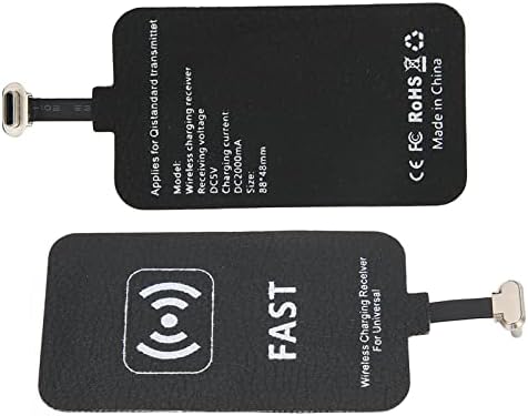 Amazon.com: 10W Fast Wireless Charging Receiver, 5V/2A Type C Wireless ...