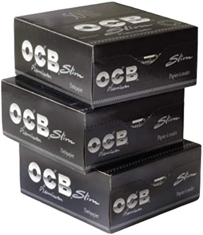 Original OCB Premium Rolling Papers full box ( 50 Booklets ) : Amazon ...