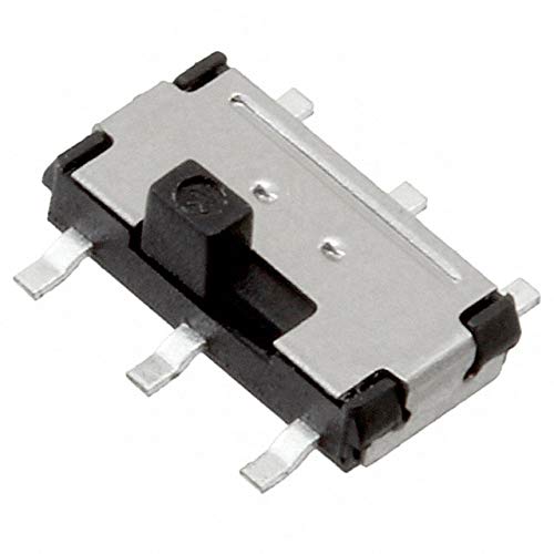C & K Components Slide Switch, Dpdt, Vertical, SMD, 100 Ma Rohs ...