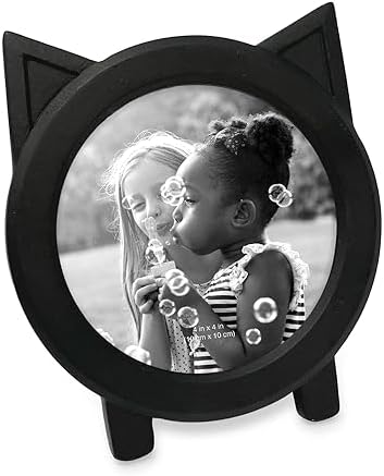 Amazon.com - Isaac Jacobs 2x3 Bat-Shaped Picture Frame With Ears And ...