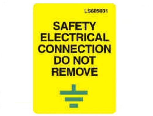Labelsafe New Electrical Safety Labels Laminated & Adhesive Various ...