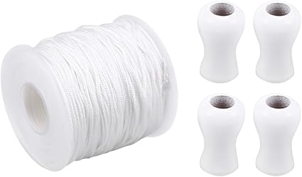 Amazon.com: GSHLLO 50m Window Blinds Cord Braided Lift Shade Repair ...