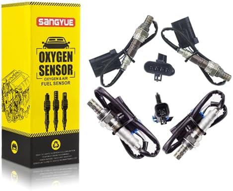 Amazon.com: Sangyue 4PCS Oxygen O2 Sensor 1 & 2 for 2000-2001 Chevrolet ...