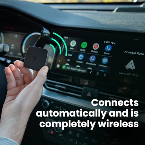 AAWireless - Wireless Android Auto Dongle - Connects automatically to ...