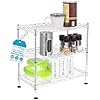 Amazon.com: Internet's Best 3-Tier Compact Wire Utility Shelving Unit ...
